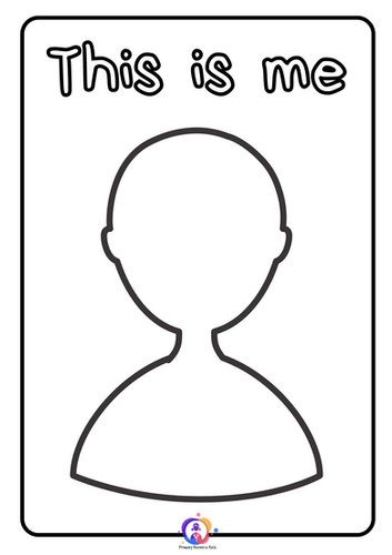 This is me worksheet | PrimaryResourceRack