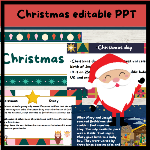 Christmas Editable Assembly PPTX | PrimaryResourceRack