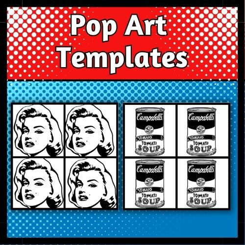 Pop Art Templates | PrimaryResourceRack