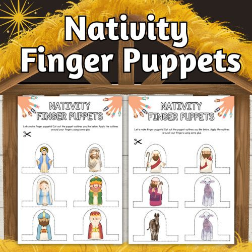 Nativity Finger Puppets | PrimaryResourceRack