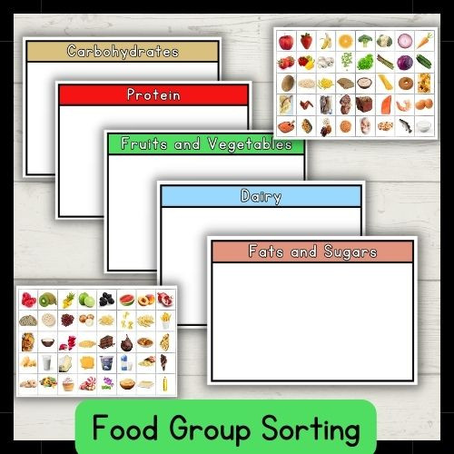 Food Group Sorting Activity | PrimaryResourceRack