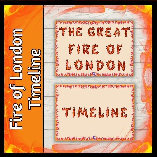 The Great Fire of London Timeline Classroom Display | PrimaryResourceRack
