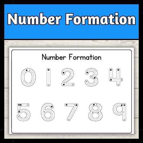 FREE Number formation 0 - 9 | PrimaryResourceRack