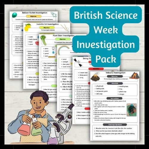 British Science Week Investigation Pack | PrimaryResourceRack