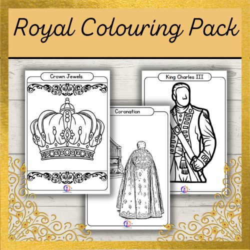 Royal Colouring Pack | PrimaryResourceRack