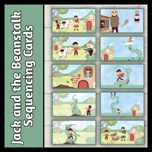 Jack and the Beanstalk Sequencing Cards | PrimaryResourceRack