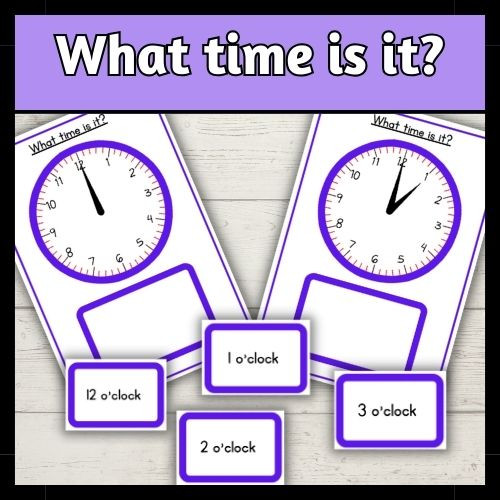 What time is it? Maths Game | PrimaryResourceRack