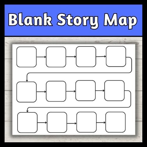 Blank Story Map | PrimaryResourceRack