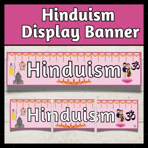 Hinduism Classroom Display Banner | PrimaryResourceRack