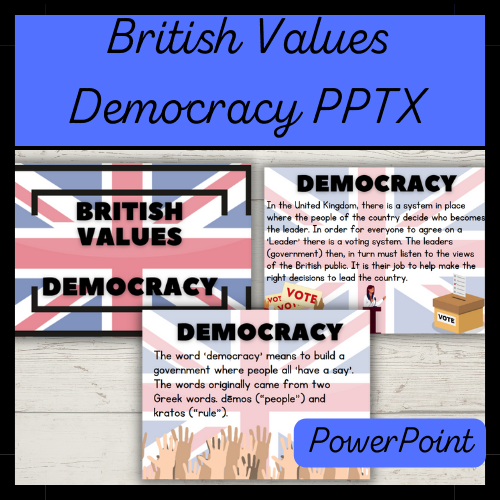 British Values Democracy PPTX | PrimaryResourceRack