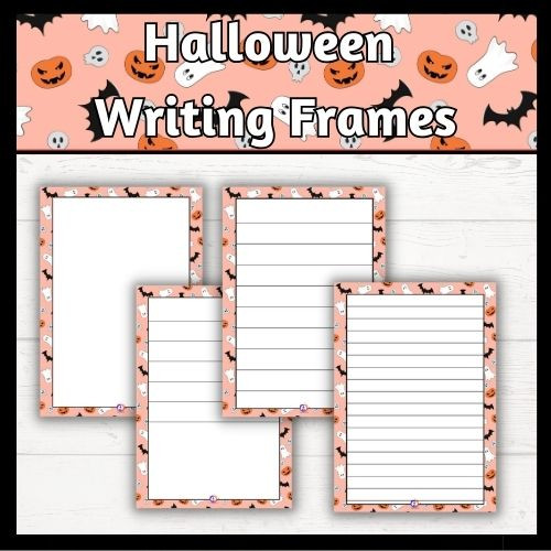 Halloween Writing Frames | PrimaryResourceRack