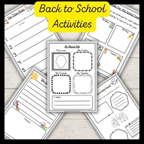 Back to School Activities | PrimaryResourceRack