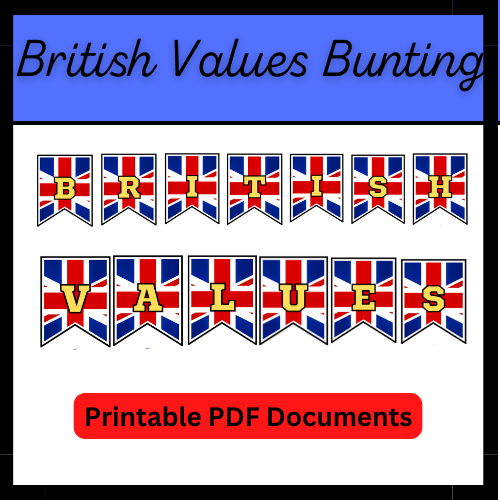 British Values Display Bunting | PrimaryResourceRack