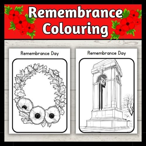 'Remembrance Day' Colouring Pack | PrimaryResourceRack