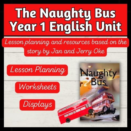 'The Naughty Bus' Year 1 English Planning and Resources | PrimaryResourceRack