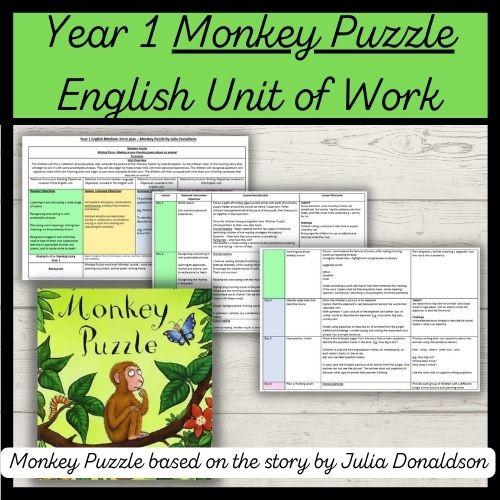 Monkey Puzzle (Year 1 Planning and Resources) | PrimaryResourceRack
