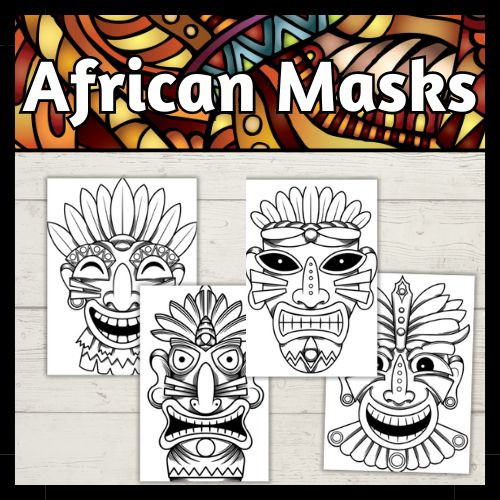 African Masks | PrimaryResourceRack