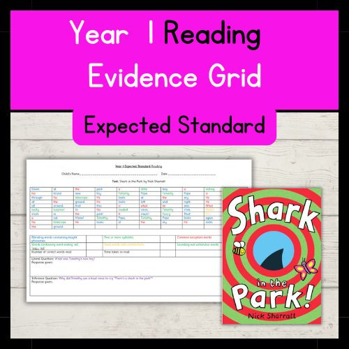 Year 1 Reading Evidence Grids (Expected Standard) | PrimaryResourceRack