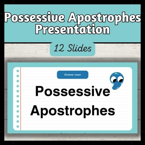 Possessive Apostrophe Presentation | PrimaryResourceRack