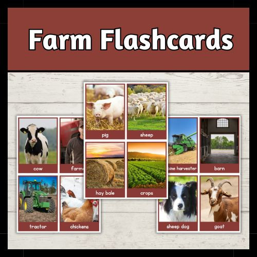 Farm Flashcards | PrimaryResourceRack