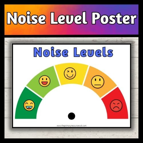 Noise Levels Poster | PrimaryResourceRack