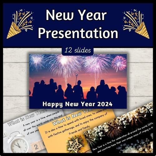 New Year 2024 Presentation | PrimaryResourceRack