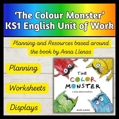 'The Colour Monster' KS1 English Planning and Resources ...