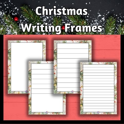Christmas Writing Frames | PrimaryResourceRack