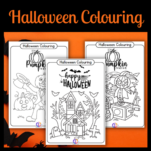 Halloween Colouring Pack | PrimaryResourceRack