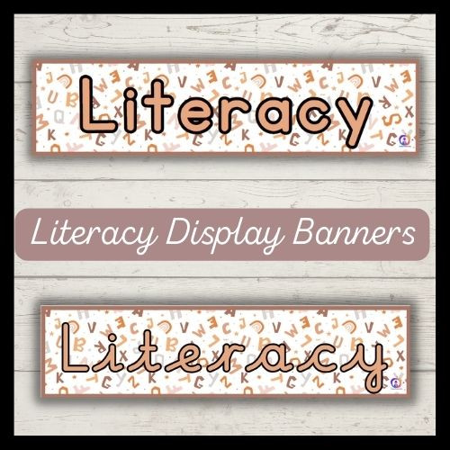 Literacy Classroom Display Banners | PrimaryResourceRack