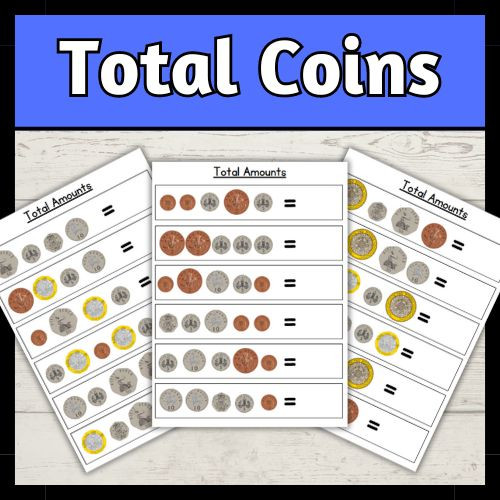 Total Coins Worksheet | PrimaryResourceRack