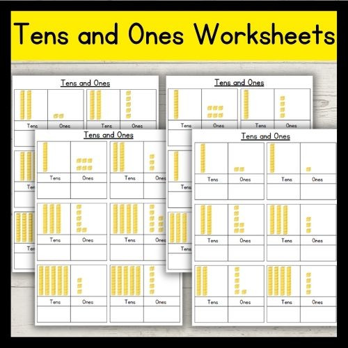 Tens And Units Worksheets