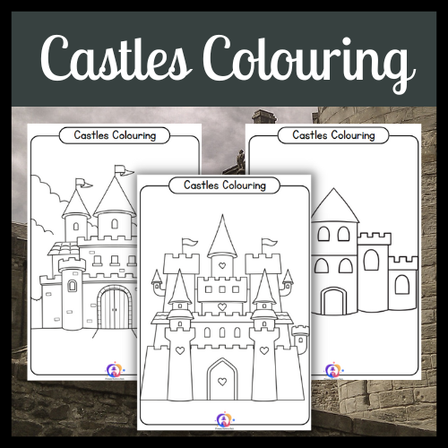 Castles Colouring Pack | PrimaryResourceRack