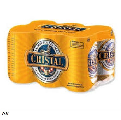 Cerveza Cristal Pack 6 Unid x 355 ml | Drinking House