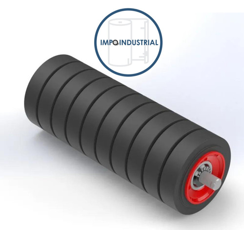 Rodillo de Impacto Cema C para banda de 30 in °4 | Impoindustrial