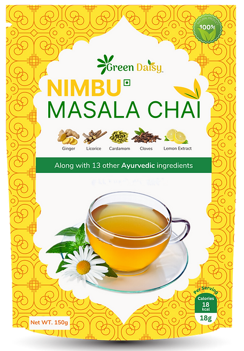Nimbu Masala Chai | Green Daisy