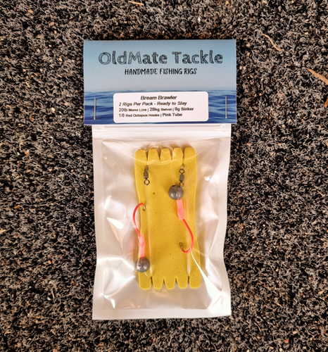Bream Brawler Rig - Ready To Slay - 2 Rigs Per Pack | OldMate Adventures