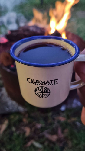 Enamel 4oz Port Mug | OldMate Adventures