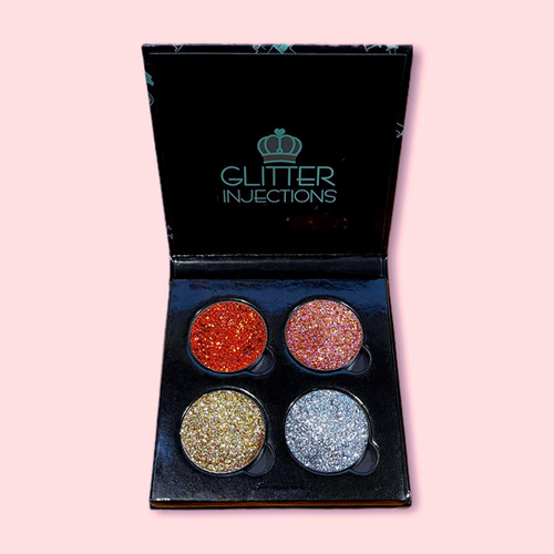 SET OF 4 PRESSED GLITTER | GLITTER INJECTIONS