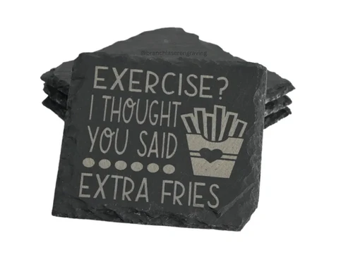 Funny Sayings Slate Coasters