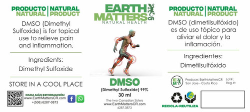 DMSO per 30 ml | EarthMattersCR