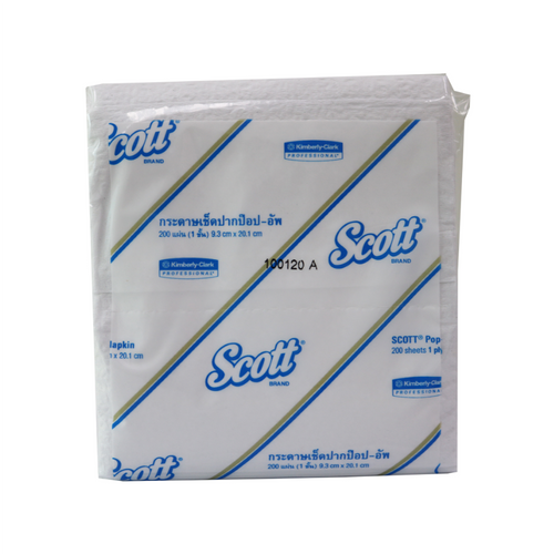 SCOTT® Multifold Paper Towels (28630) Pop-up Table Napkin 1ply | V.M ...