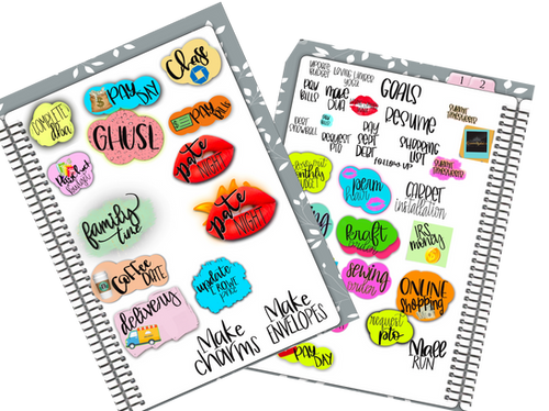 10 Custom Digital Label Stickers | Sew Krafty Sanaa