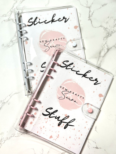 SKS Sticker Stuff Album | Sew Krafty Sanaa