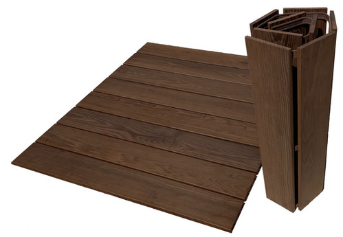 Outdoor Wooden Roll Out Mat | Outdoor Runner| Roll Floors