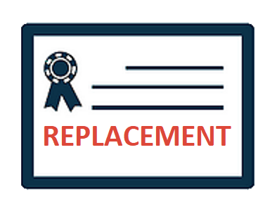 Replacement Certificates | E Idtraining