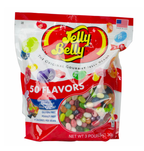 Jelly Belly 50 Flavor Gourmet Jelly Bean 3 Lb | LaLaSan