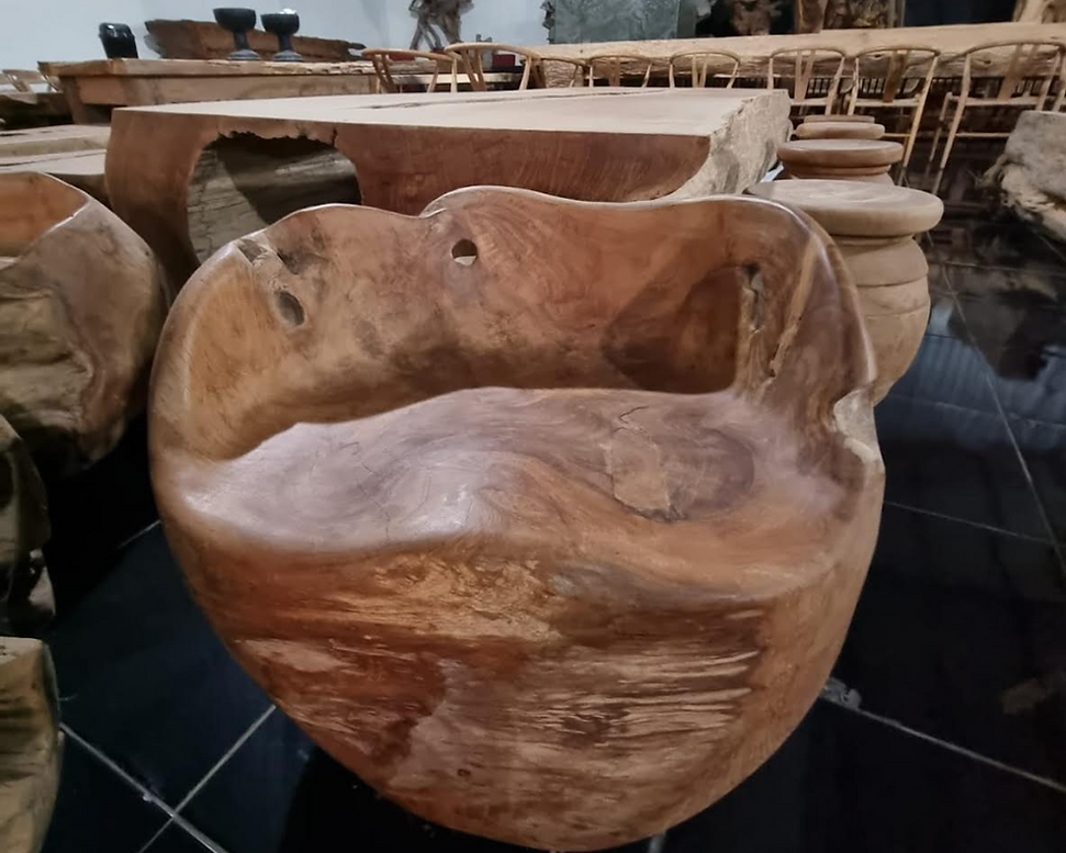 Teak Root Ball Chair | IndoGemWood