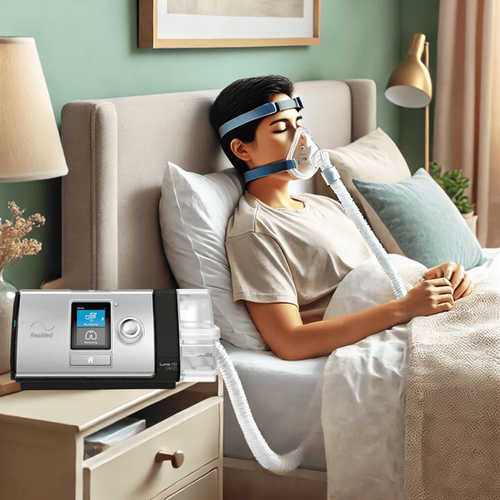 Resmed BiPAP Machine on Rent in Faridabad | Healthy Jeena Sikho