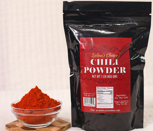 Selina's Choice Chili Powder 1 lb (455 gm) | USBD FOODS